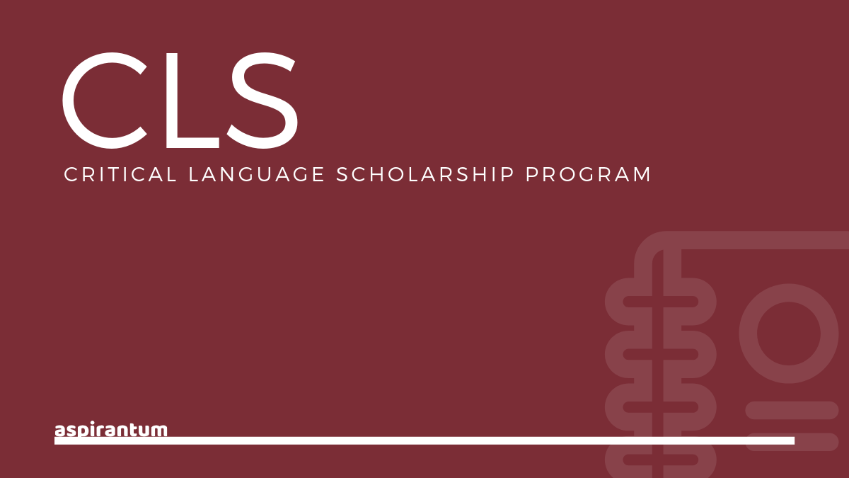 Critical Language Scholarships | ASPIRANTUM